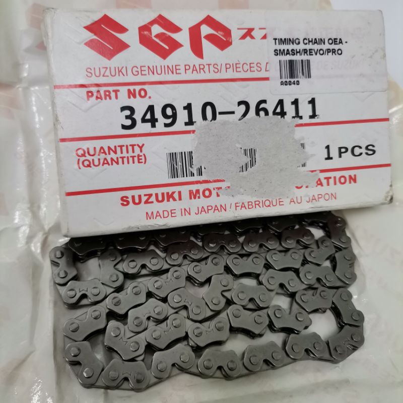 💥(READY STOCK) TIMING CHAIN - SUZUKI SMASH/ REVO/ PRO (2x3 - 88L ...