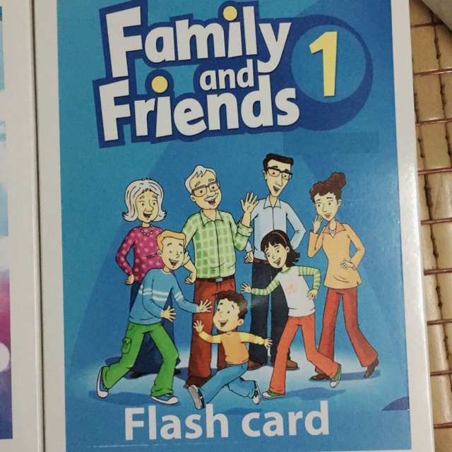 Flashcard family and friends 1, 2 a5 double-sided | Shopee Malaysia