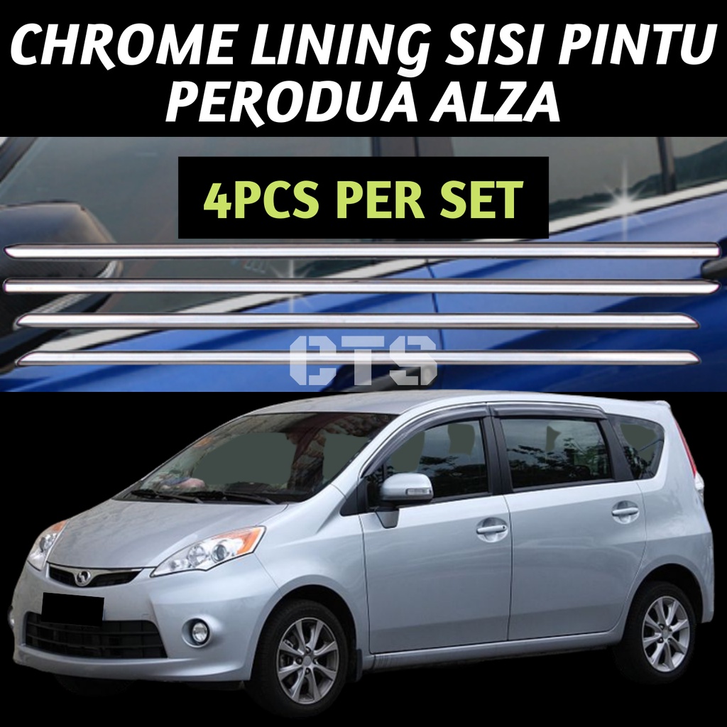 Window Chrome Lining Perodua Alza / Door Belt Moulding Perodua Alza ...