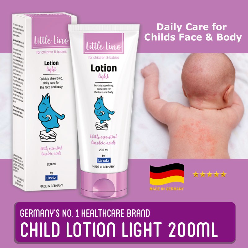Little Lino Baby Lotion light 200ml linola - Daily Care for the face ...