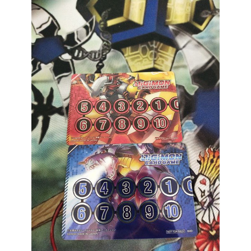 Memory Gauge Digimon TCG Wargreymon and MetalGarurumon | Shopee Malaysia