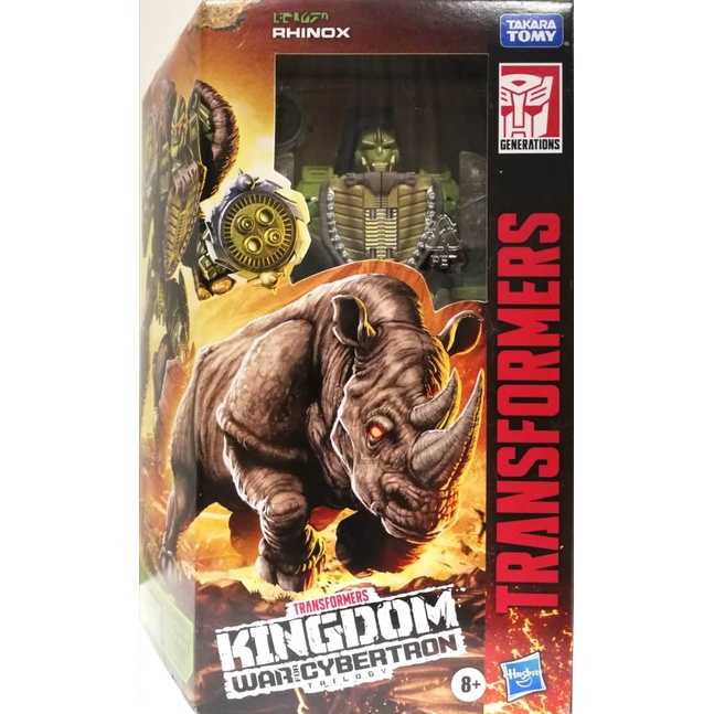 Hasbro Transformers Kingdom Voyager Rhinox BIB | Shopee Malaysia