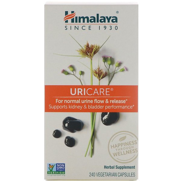 READY STOCK Himalaya, UriCare, 120 / 240 Vegetarian Capsules (Urinary ...
