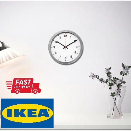 IKEA TJALLA Wall Clock Jam Dinding 28 cm | Shopee Malaysia