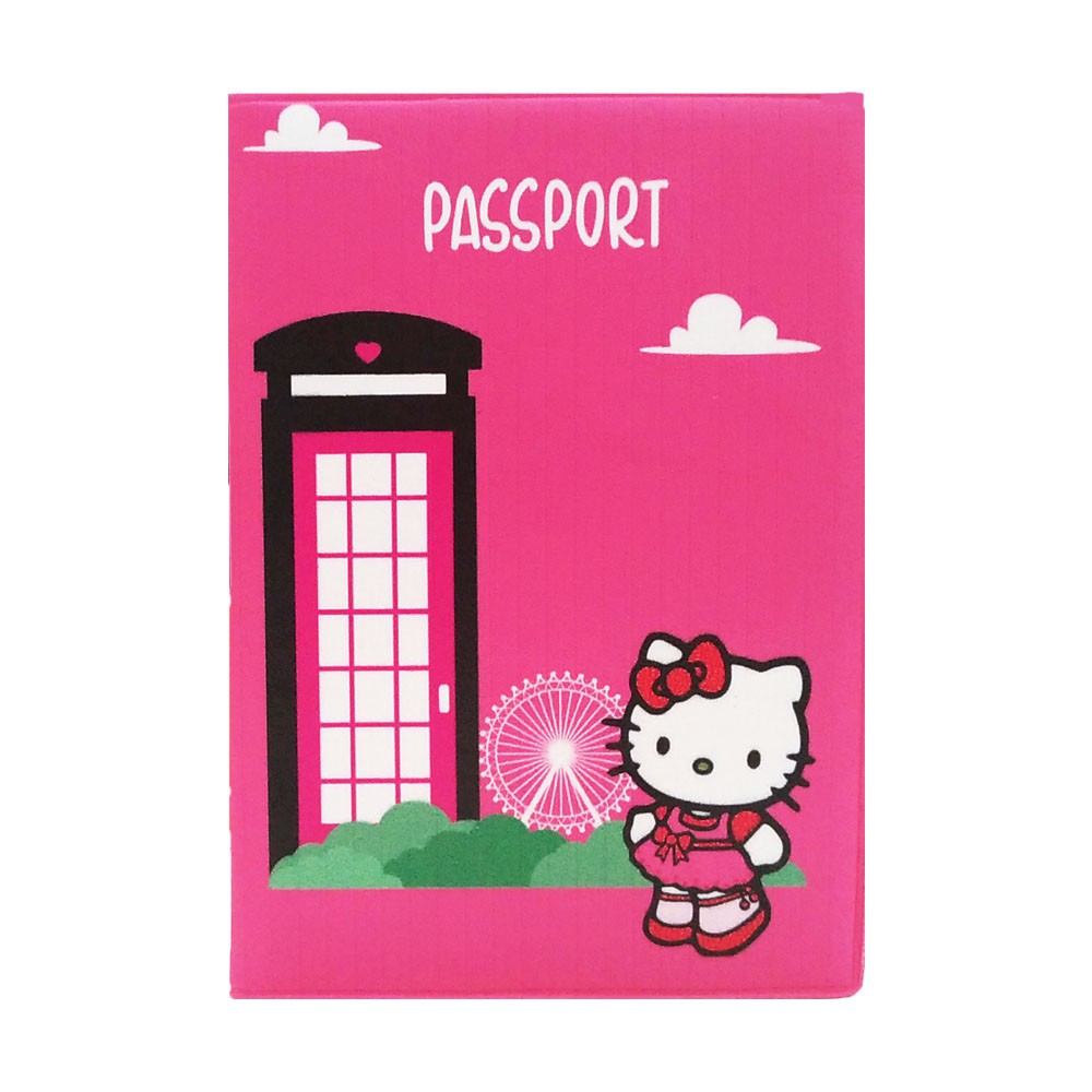 Hello Kitty Passport Cover Pink Passport Case Passport Cover Document ...