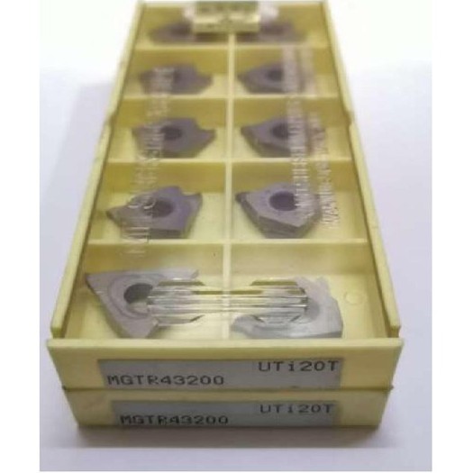 10 Pcs Mitsubishi Carbide Insert MGTR 43200 UTI20T (Original) | Shopee ...