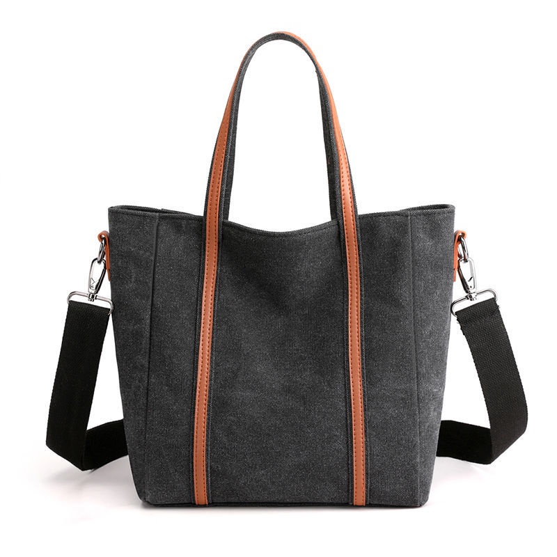 Canvas Bags Women's Bags Large Capacity Hand Tote Bags Women's Large ...