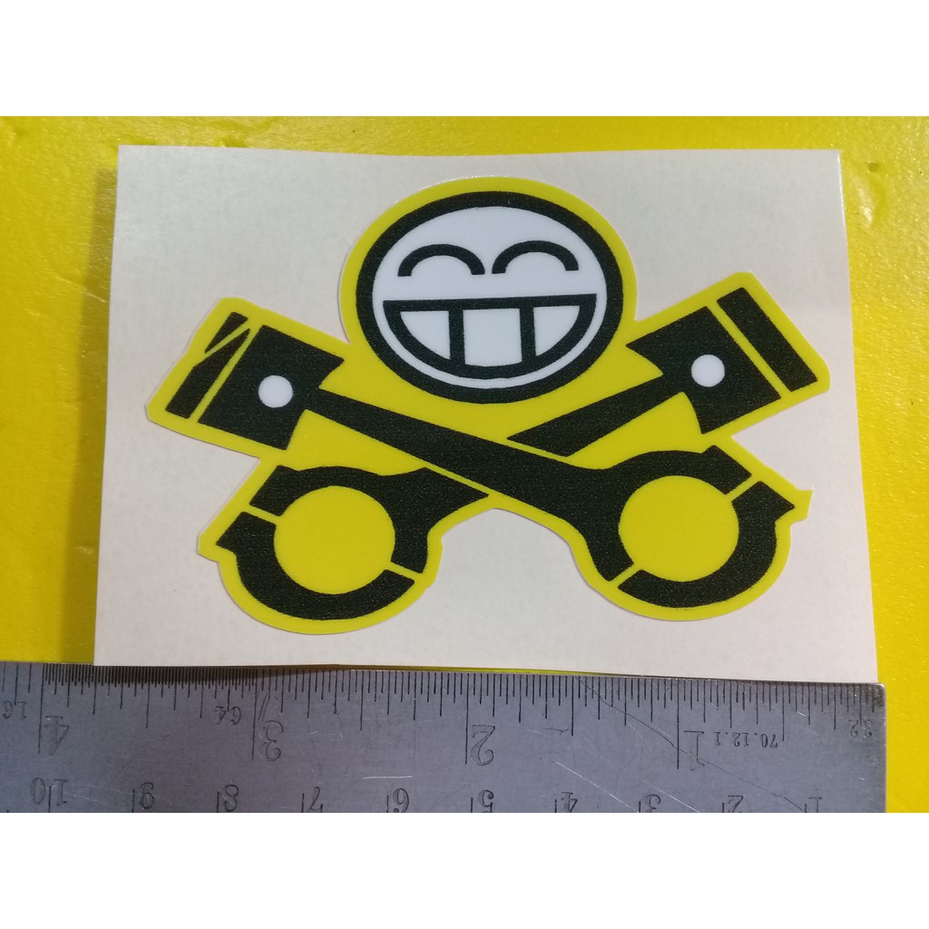 20230827-1127 0327A PISTON SMILE Body Sticker / Stripe / STIKER ...