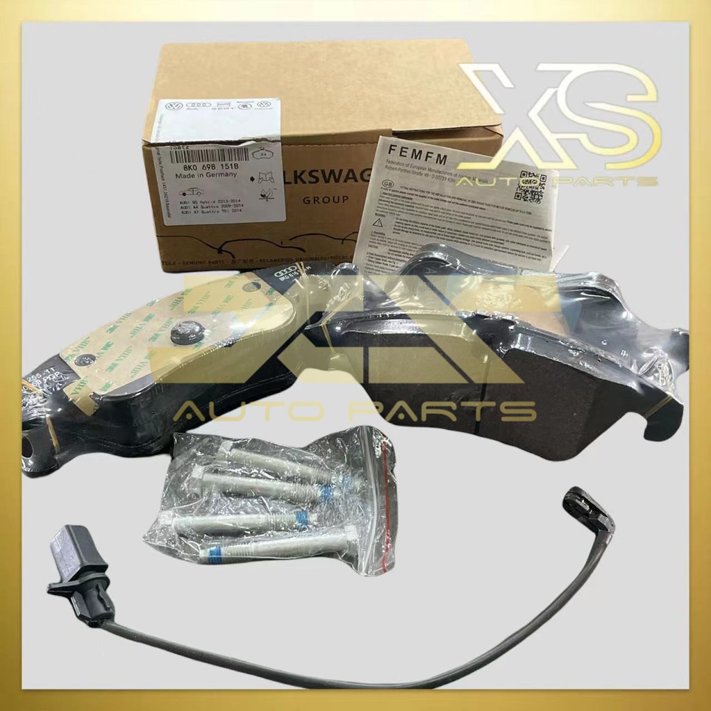 💯ORIGINAL💯Audi A4 A5 A6 A7 Q5 DISC BRAKE PAD FRONT ( 8K0 698 151B ...