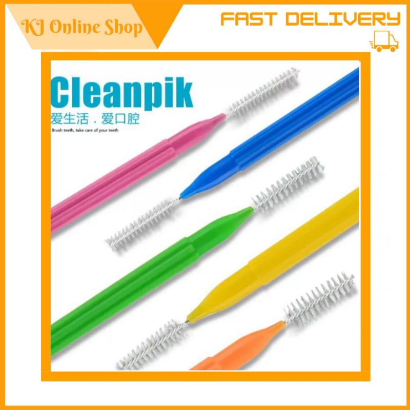 ☀Ready Stock☀Cleanpik ASM interdental brush 牙缝刷 i shape tooth brush ...