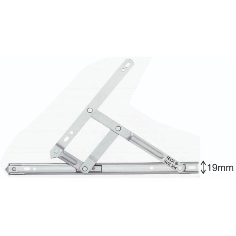 4 Bar Hinge Round Groove Side Hung Stainless Steel (Grade SUS 304 ...
