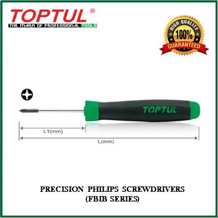 TOPTUL PRECISION PHILIPS SCREWDRIVERS (FBIB SERIES) | Shopee Malaysia