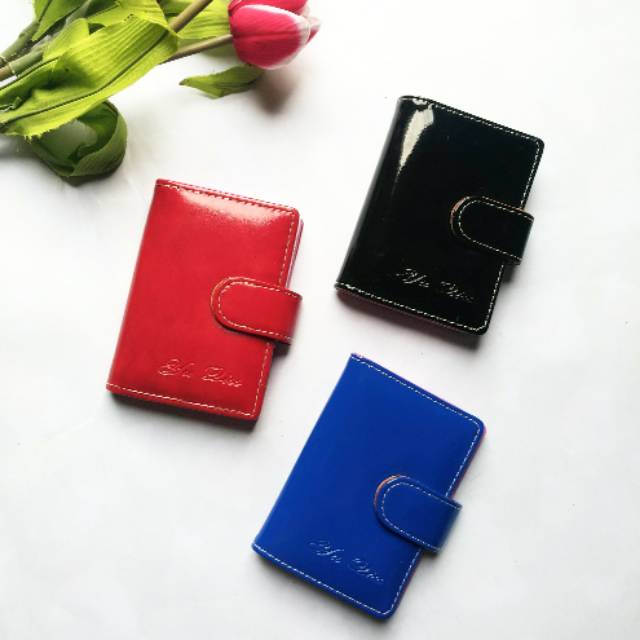 Glossy Card Holder Card Wallet | Shopee Malaysia