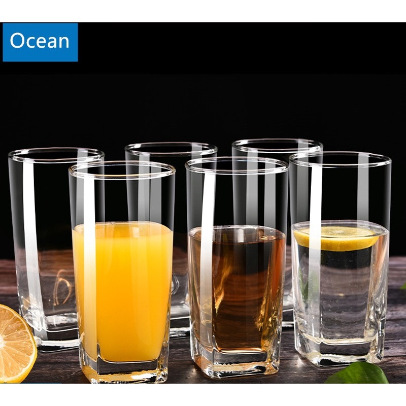 Ocean Square Water Glass 11oz | Shopee Malaysia