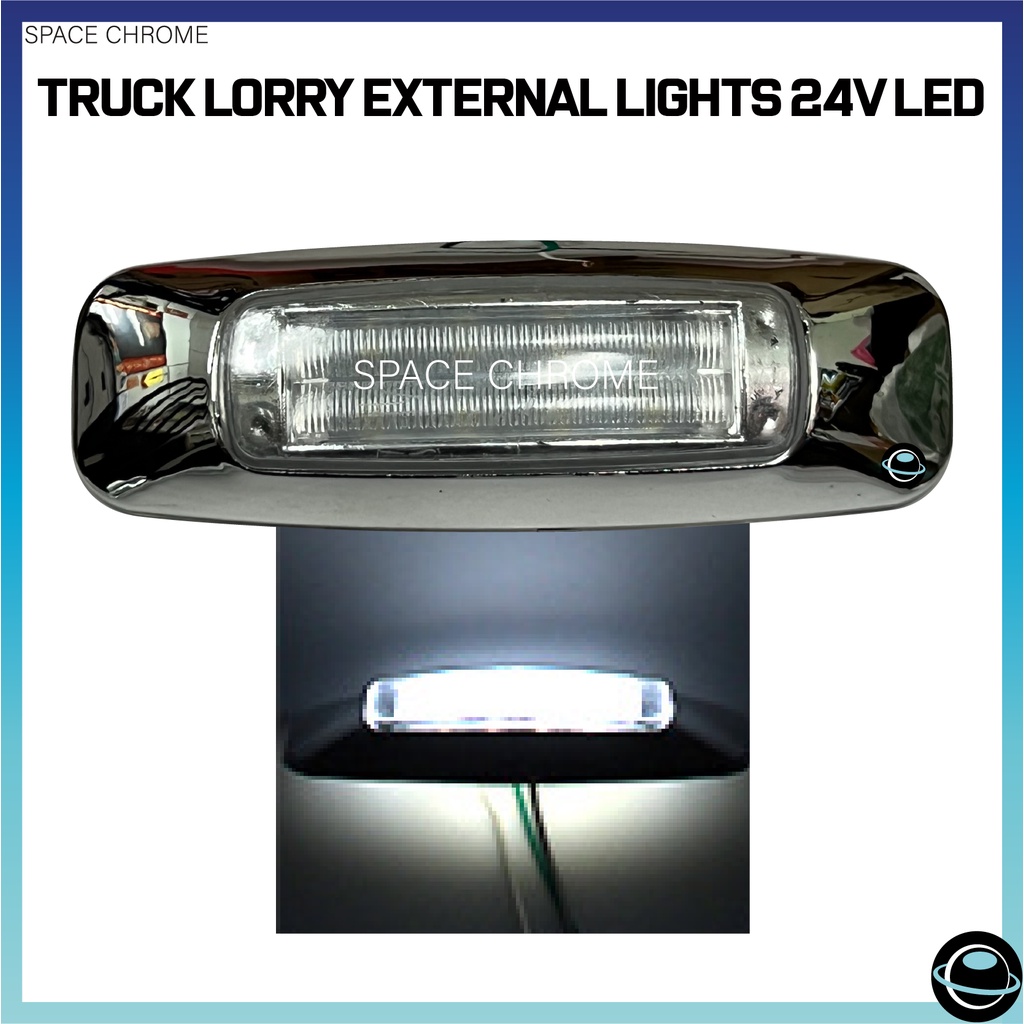 Lampu Led Lori Truck Lorry External Lights 24V LED With 2Mods Flashing ...