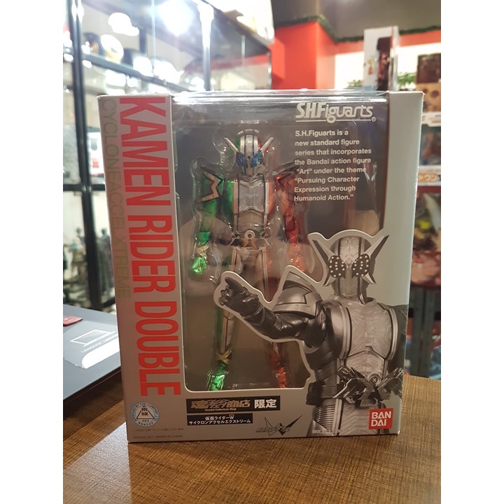 BANDAI SH FIGUARTS KAMEN RIDER DOUBLE CYCLONE ACCEL XTREME | Shopee ...