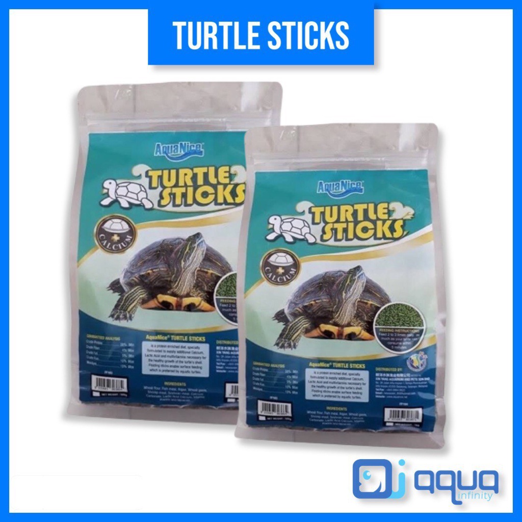 🔥Ready Stock🔥 AQUANICE Turtle Sticks / Floating Turtle Food Pellets ...