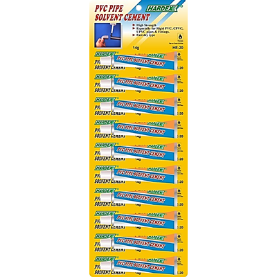HARDEX PVC Pipe Solvent Glue 14g | Shopee Malaysia