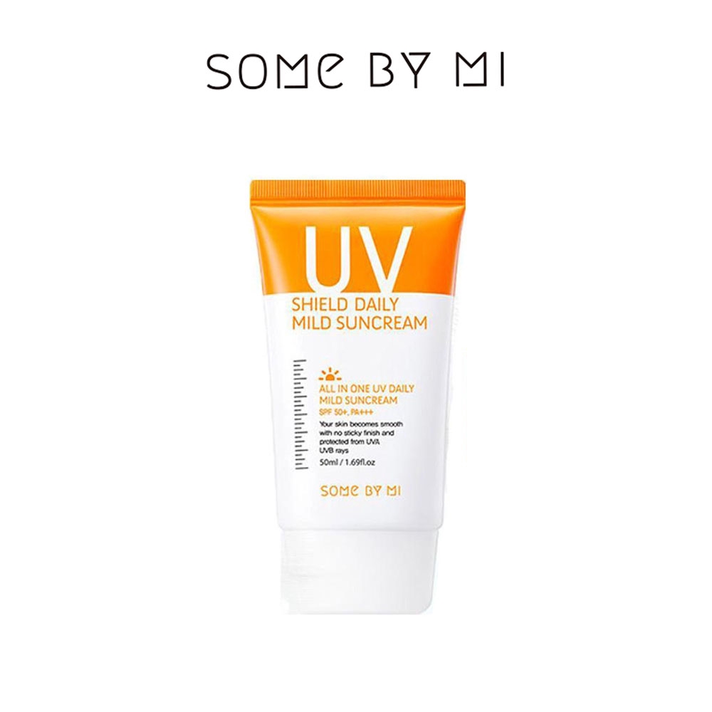 Some By Mi UV Shield Daily Mild Sunscreen (50ml) [Wako Beauty] | Shopee ...