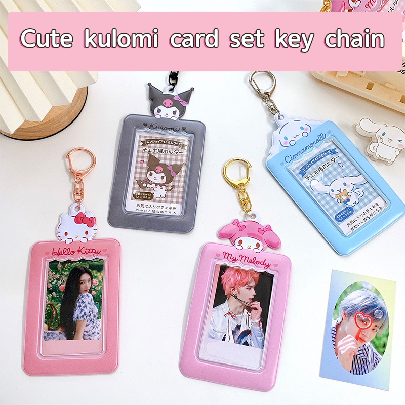 Sanrio ID Card Holders Hello Kitty Student Cover Cinnamoroll Credit ...