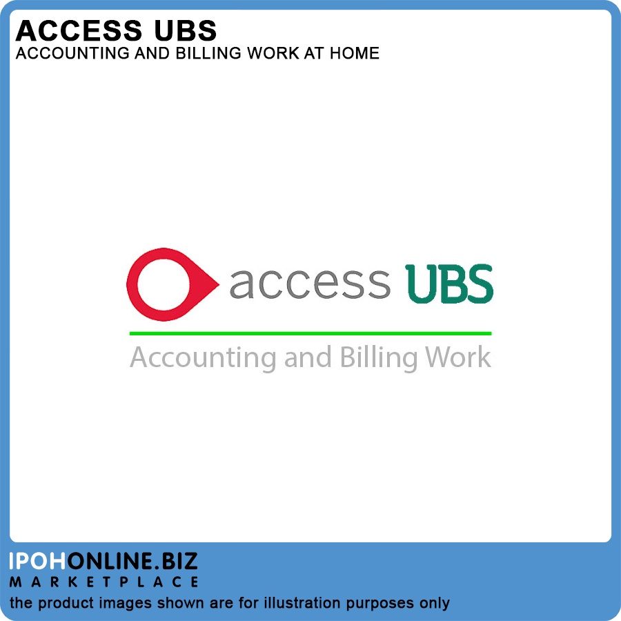 Access UBS Accounting and Billing Work at Home 6 month Online Cloud ...