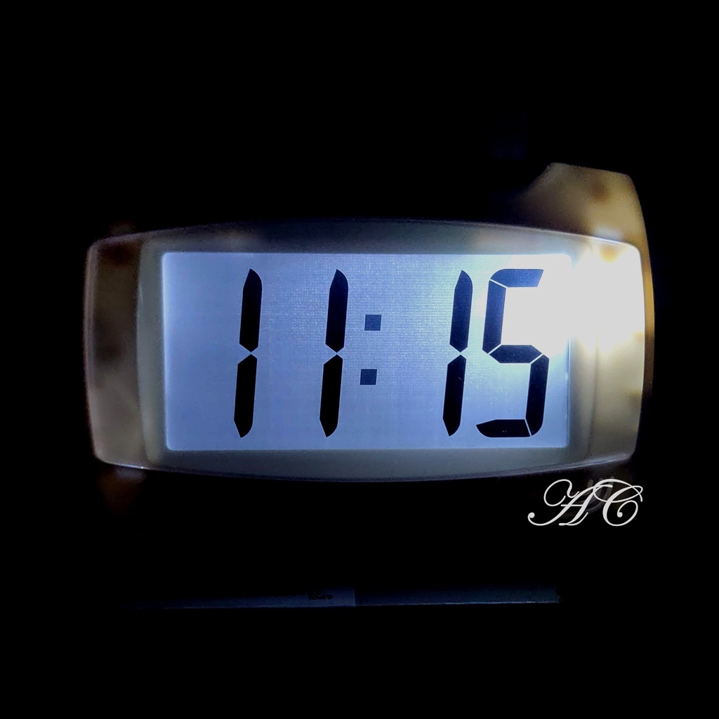 100% ORIGINAL CROCODILE Digital Increasing Alarm Light Clock (Jam ...