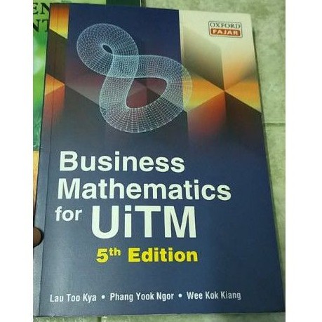 Business Mathematics for UiTM 5th Edition | MAT112 | Shopee Malaysia