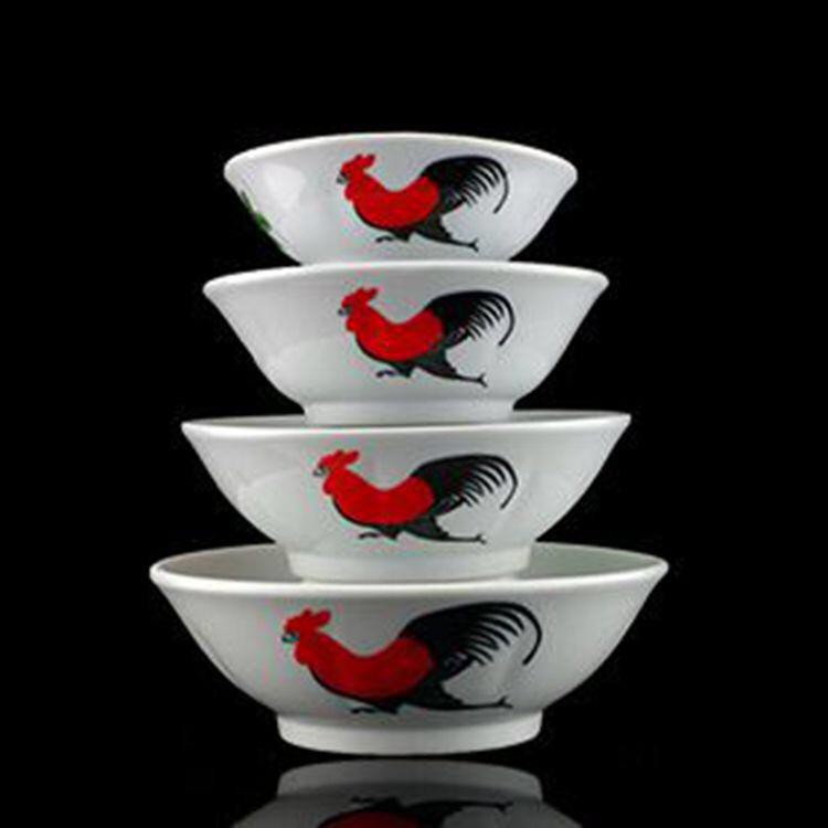 Traditional classic Flower&Chicken Tradisi klasik Mangkuk Bunga & Ayam ...