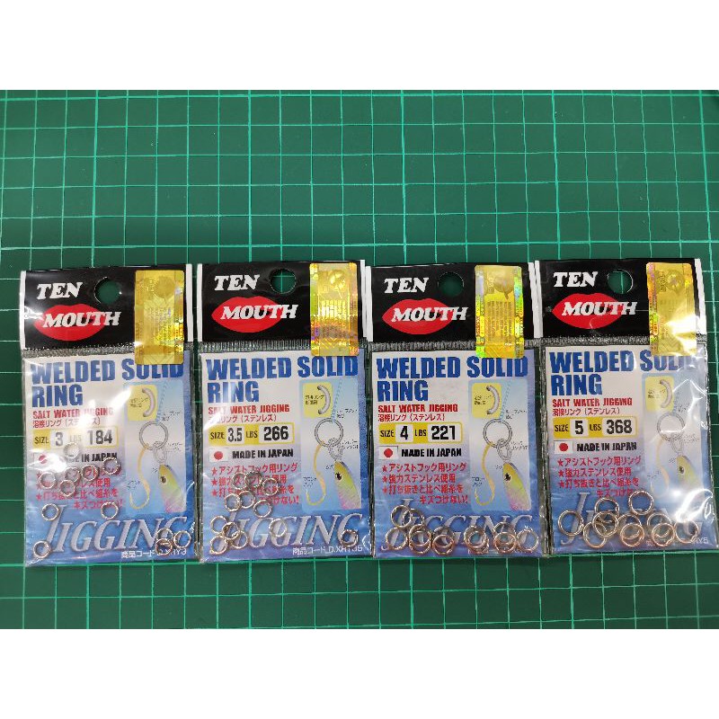 Ten Mouth Welded Solid Ring(READY STOCK) | Shopee Malaysia