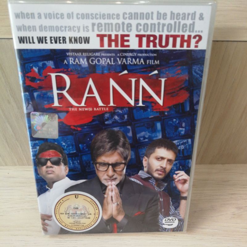 dvd india movies RANN Amitabh Bachan Original Collection sale | Shopee ...