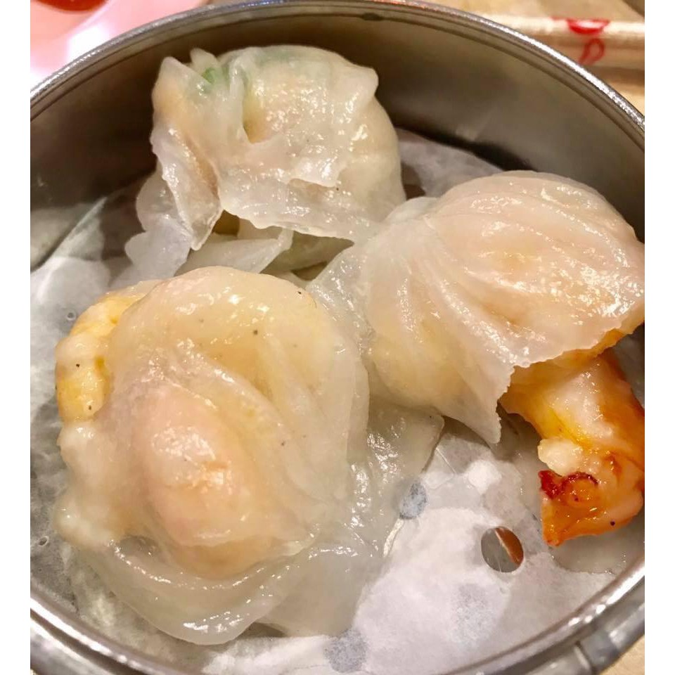 IPOH DIM SUM YOKE FOOK MOON - PRAWN GAO DOUBLE MEAT/虾饺(9 pcs per set ...