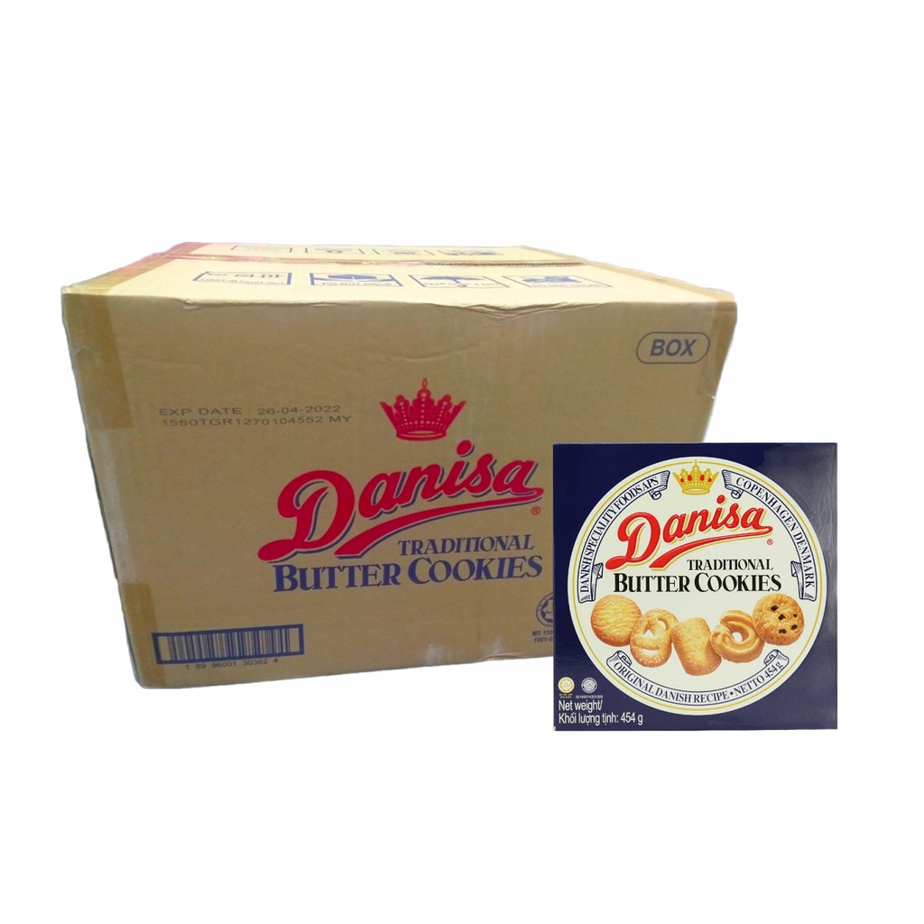 Danisa Butter Cookies -1Carton(454gx12) | Shopee Malaysia