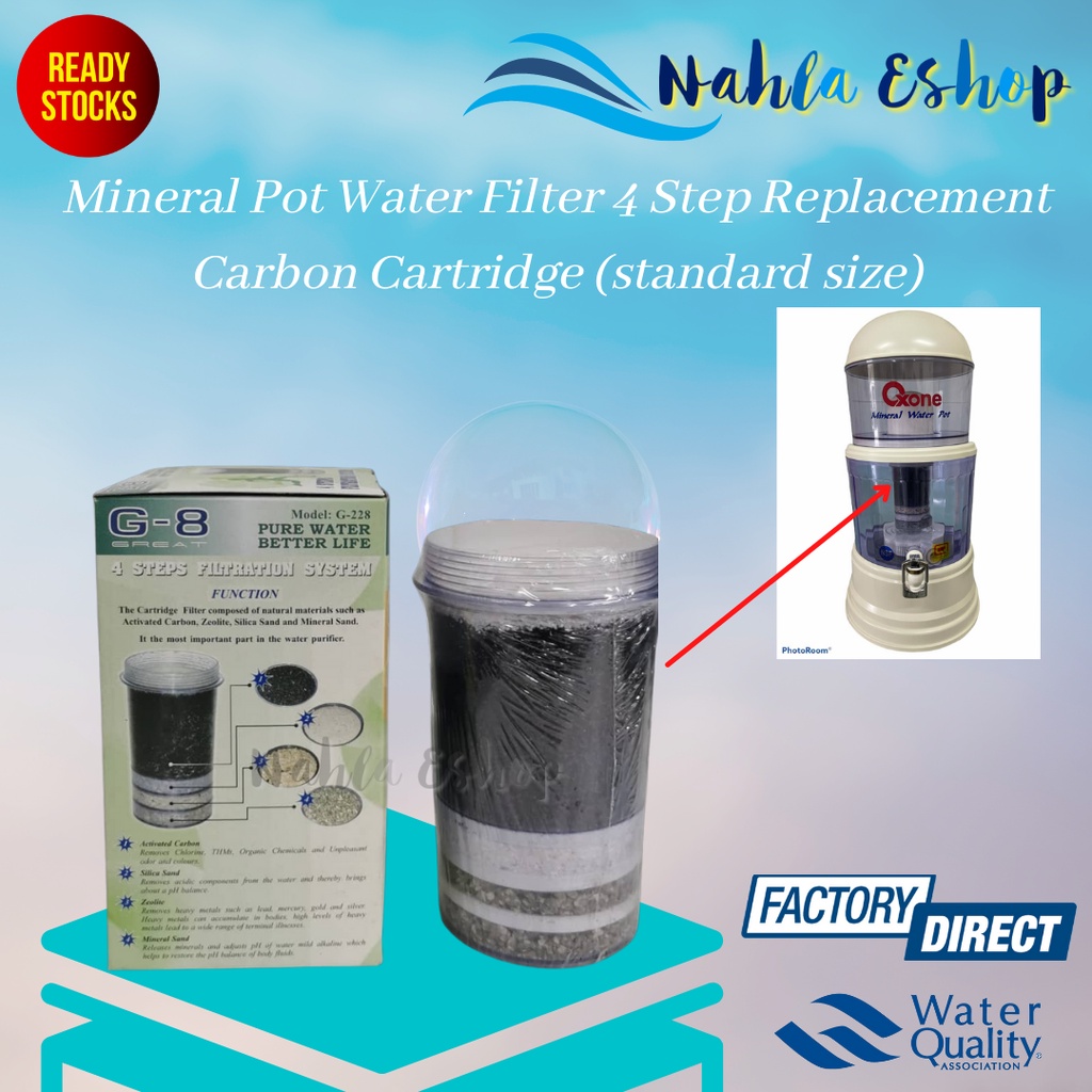 4 step filteration system water filter instarpure | Shopee Malaysia