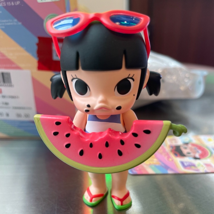 【Genuine】POPMART MOLLY My Childhood Series Confirmed Figure Molly15th ...