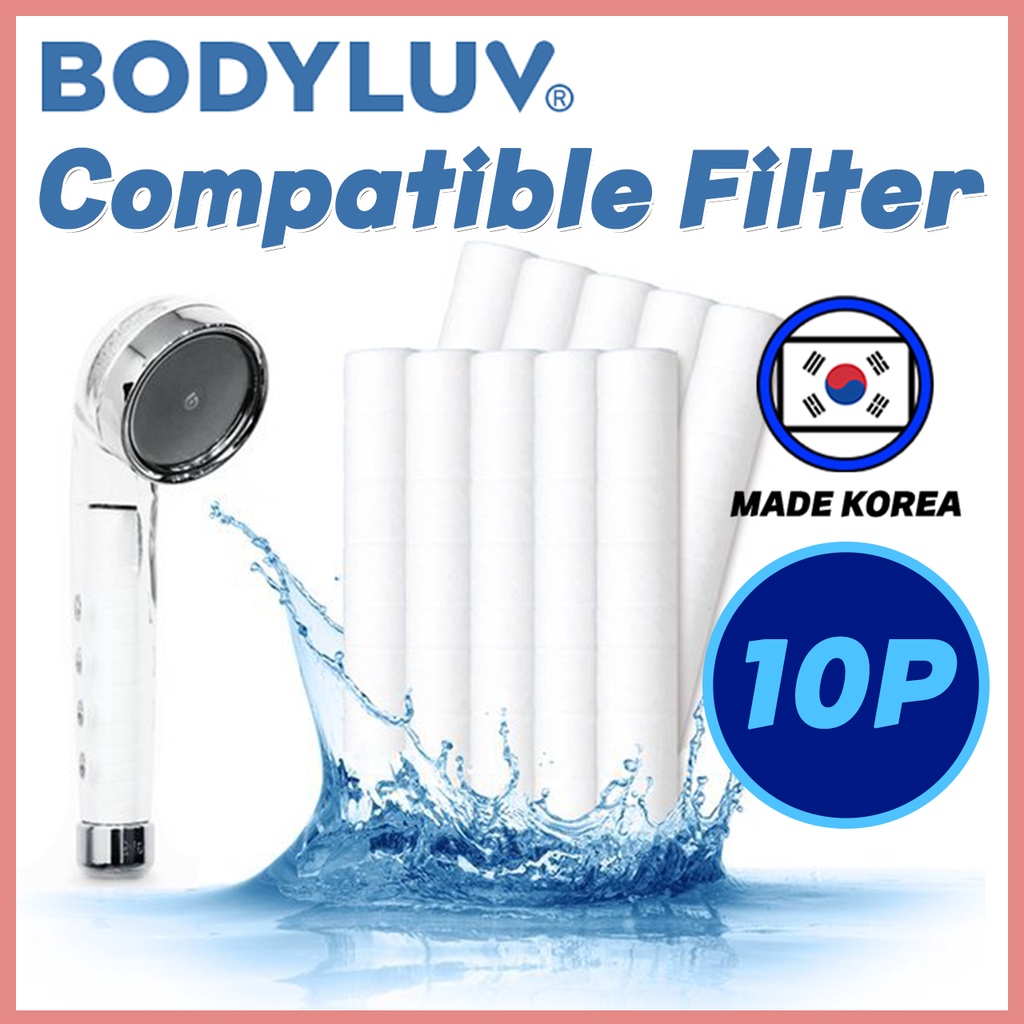 [BODYLUV] Puresome Showerhead Compatible Filter 10EA / Korean Product ...