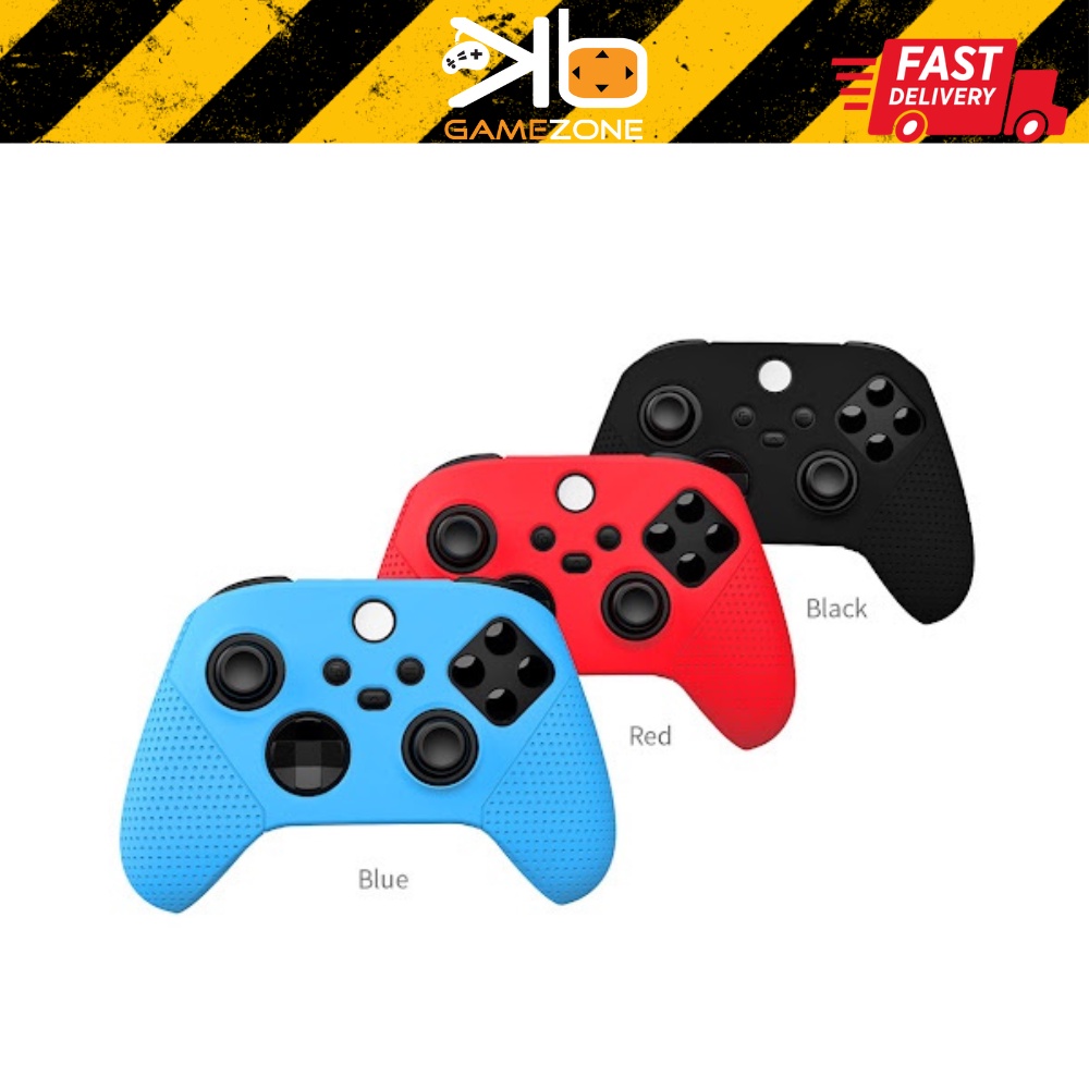 (Grade A) Soft Silicone Rubber Grip Controller Protecting Cover Case ...
