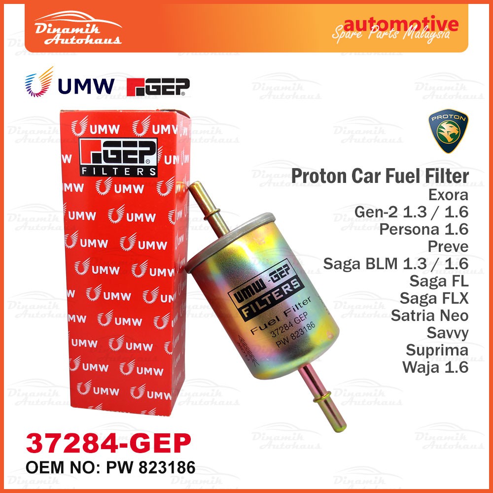 UMW GEP Fuel Filter Proton Waja Saga BLM FL FLX Exora Persona Gen2 ...