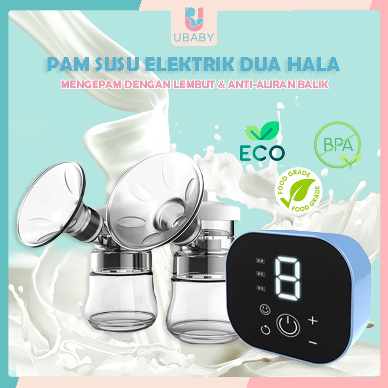 Electric Pump Smart Bilateral Large Suction Quiet Automatic Breast ...