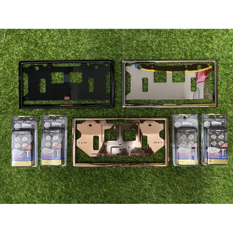 HONDA FRAME PLATE JDM 2020 ORIGINAL / SCREW PLATE JDM | Shopee Malaysia