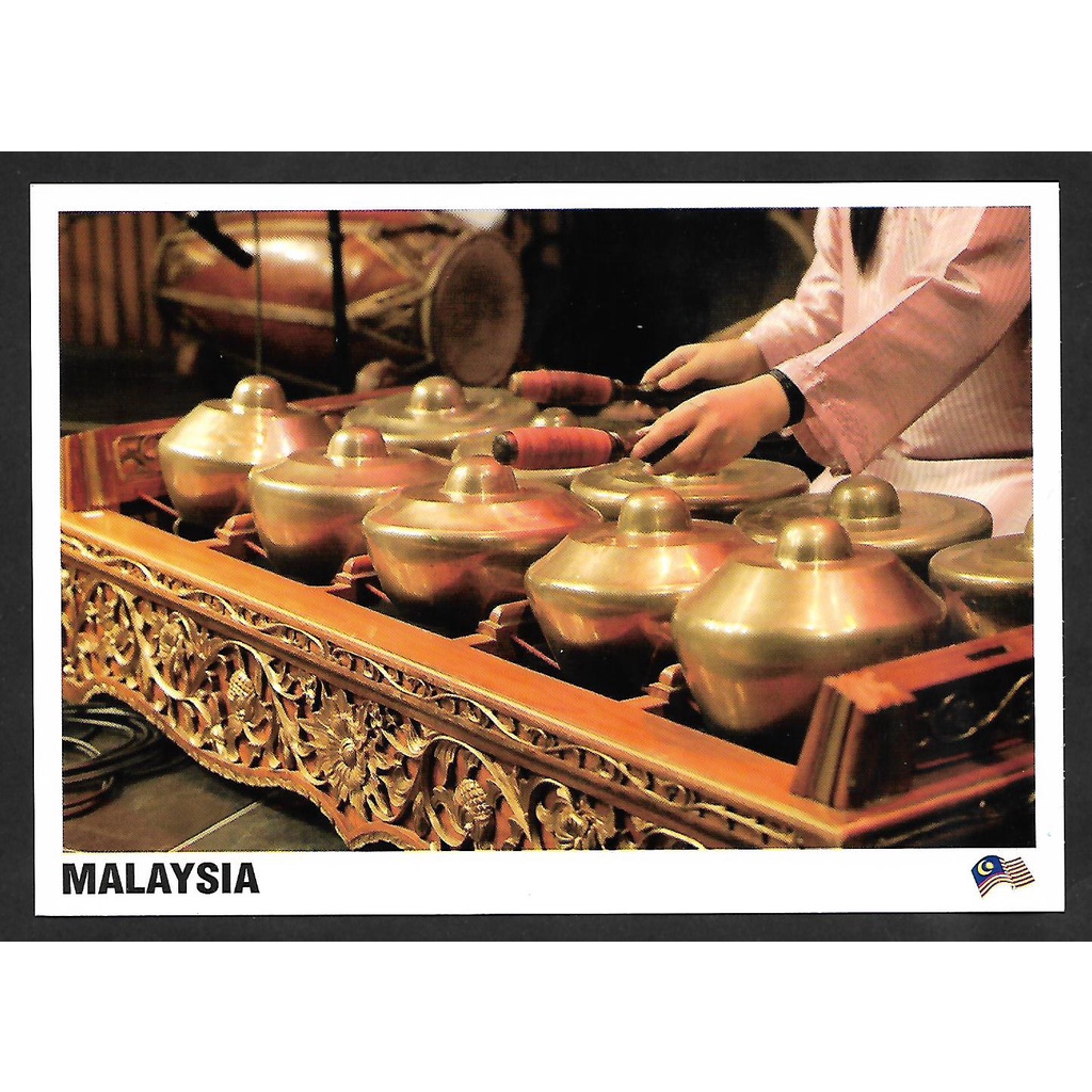 Malaysia Postcard - Traditional Malay Music Instrument | Shopee Malaysia