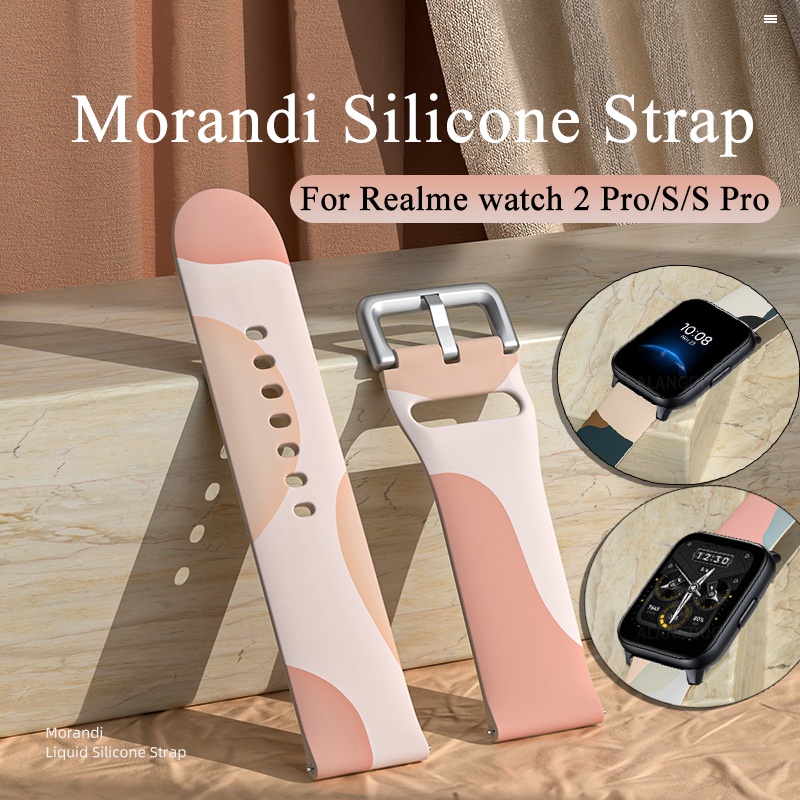 Realme watch 3/2/2 Pro Strap Morandi Color Strap For realme TechLife ...