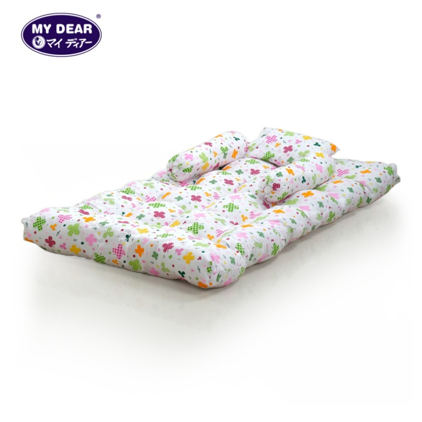 My Dear Baby Mattress, Pillows & Bolster Set 4-Piece 2x3 / 2x4 (25013/ ...