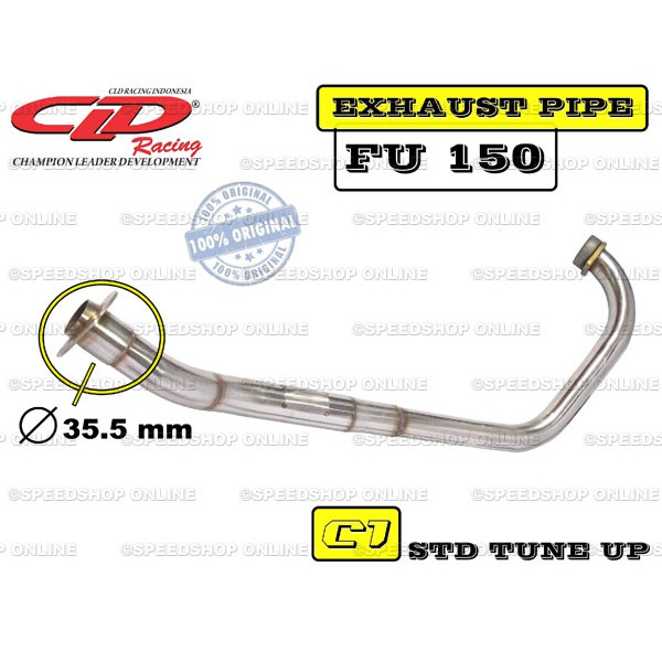 Satria FU 150 Exhaust Header Neck Pipe original Carburetor Tune Up ...