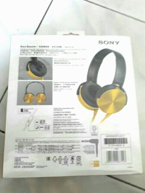 Sony MDR-XB450 Headphone | Shopee Malaysia