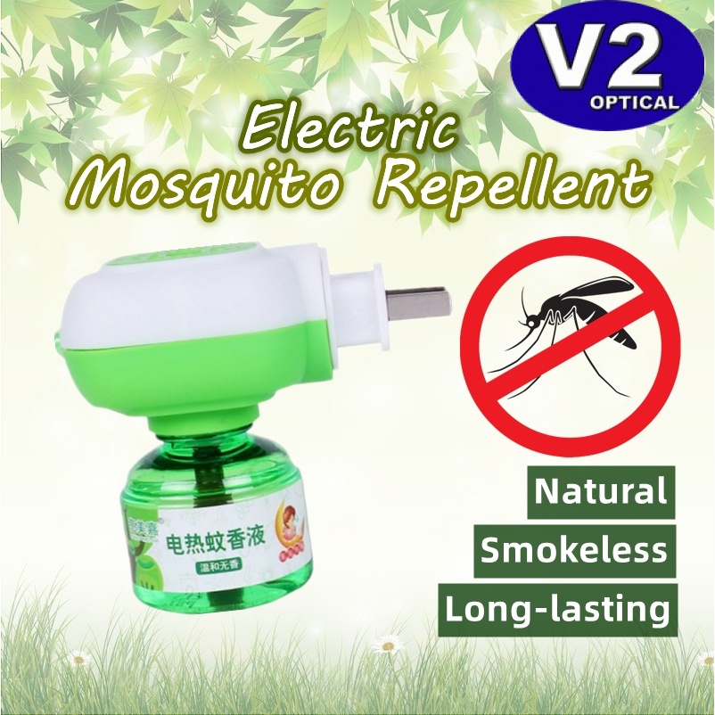 Electric Mosquito Repellant Device & Liquid Non-Toxic Anti Mosquito ...