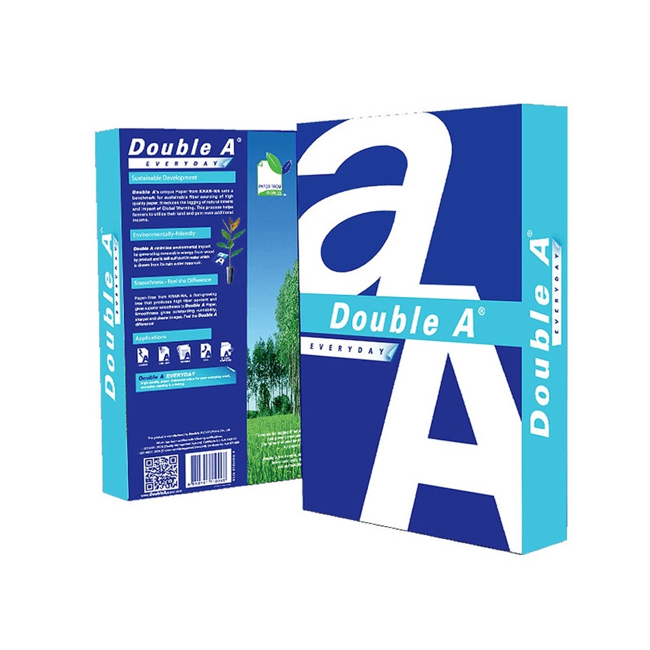Double A A4 Paper | Double A Paper | A4 Kertas 70gsm & 80gsm | Copier ...