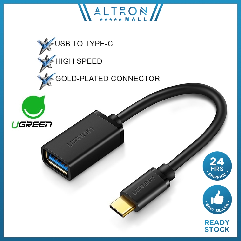 UGREEN USB C OTG Cable USB C USB Adapter Male Type C to Female USB 3.0 ...