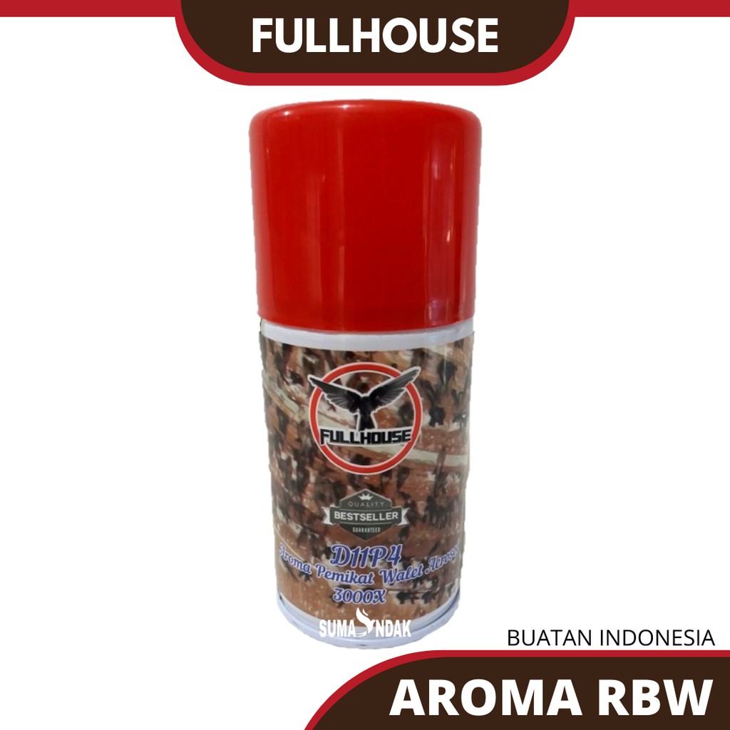 FULLHOUSE D11P4 AROMA PEMIKAT WALIT (AROMA RUMAH BURUNG WALIT) | Shopee ...