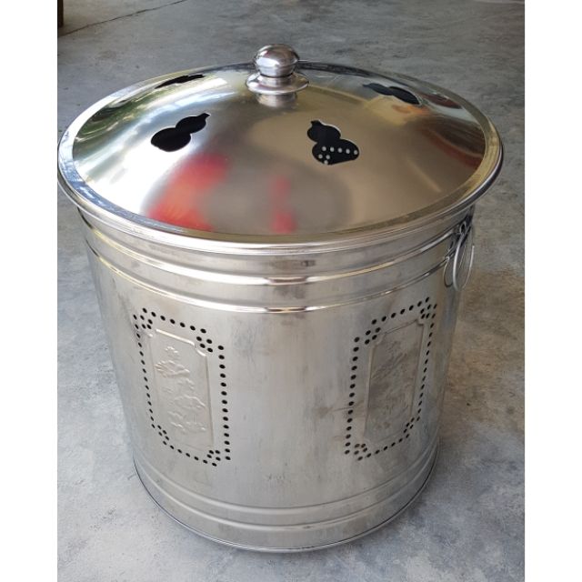 Stainless Steel Prayer Burner Bin | Shopee Malaysia