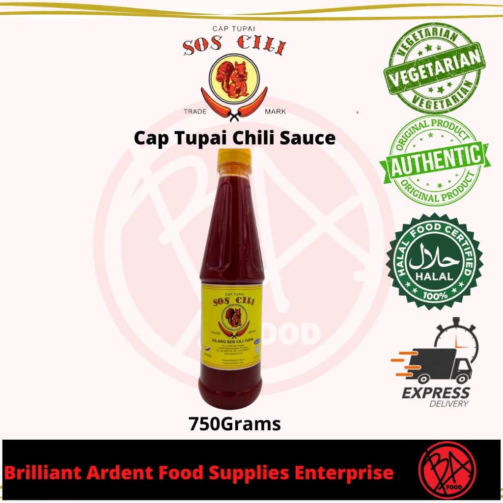 Cap Tupai Chilli Sauce/ Sos Cili/ 松鼠牌辣椒酱 750g | Shopee Malaysia
